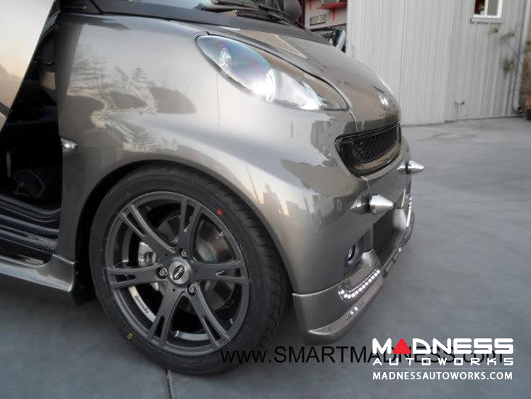 smart gray custom car - Customization